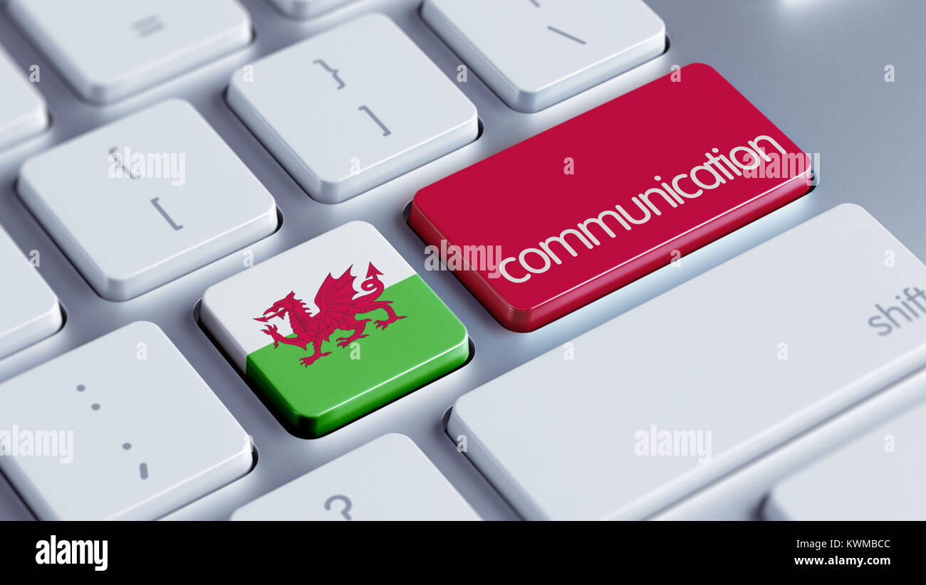 Wales High Resolution Communication Concept Stock Photo - Alamy