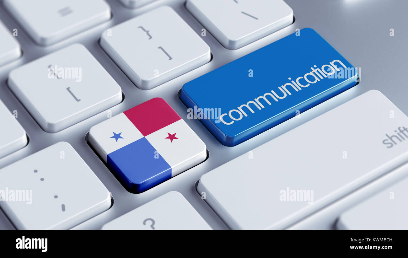 Panama High Resolution Communication Concept Stock Photo - Alamy