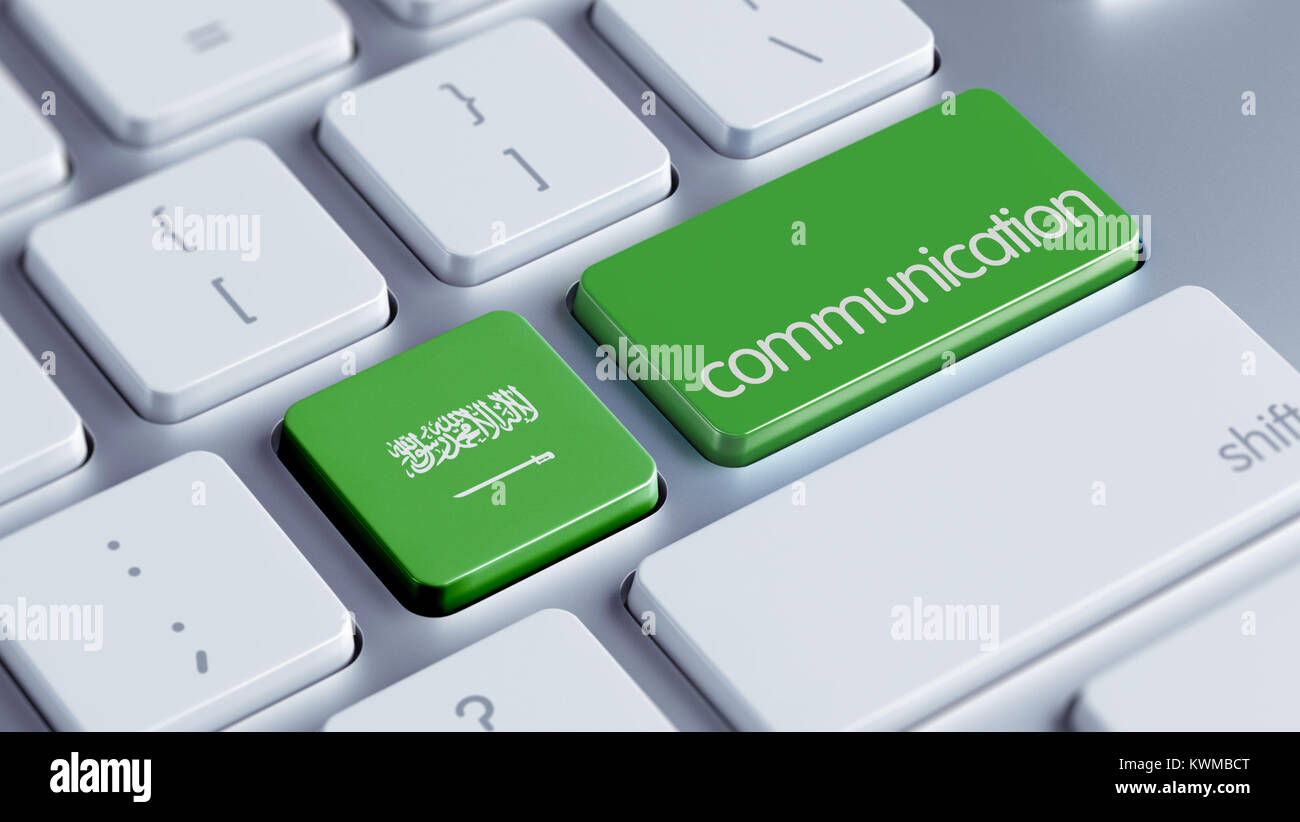 Saudi Arabia High Resolution Communication Concept Stock Photo - Alamy