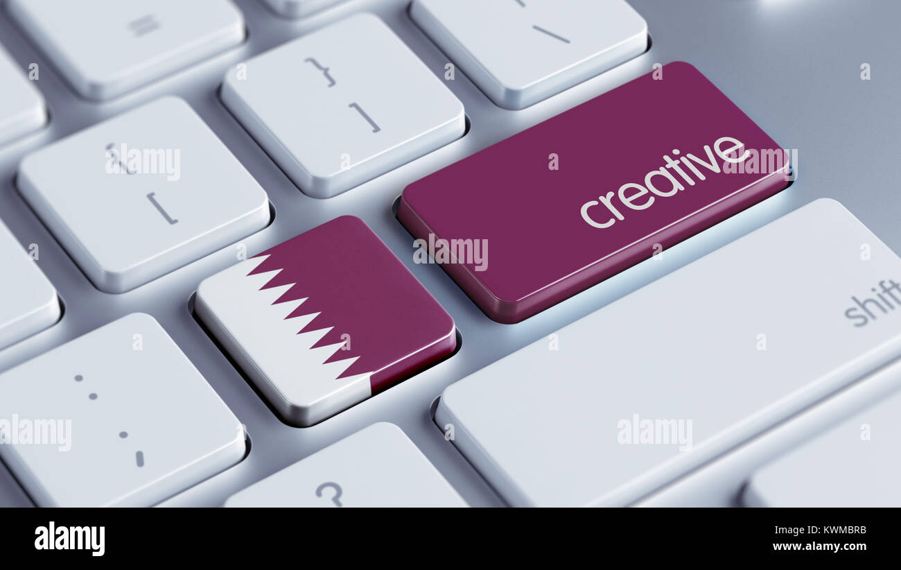 Qatar High Resolution Creative Concept Stock Photo - Alamy