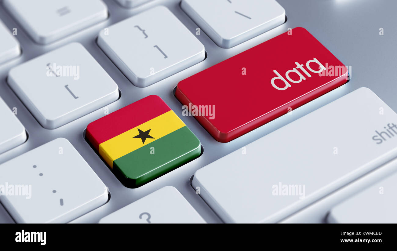 Ghana High Resolution Data Concept Stock Photo - Alamy