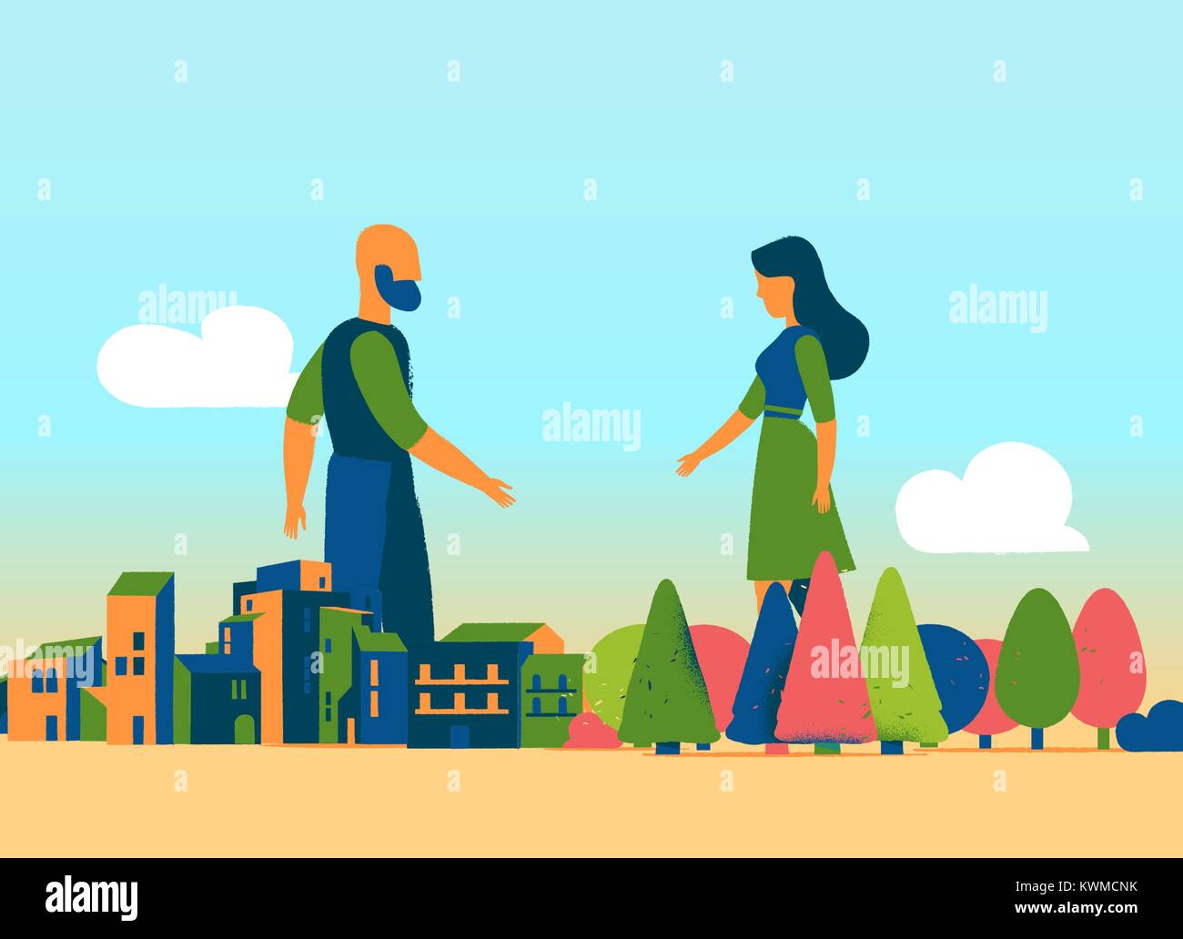 Concrete society Stock Vector Images - Alamy