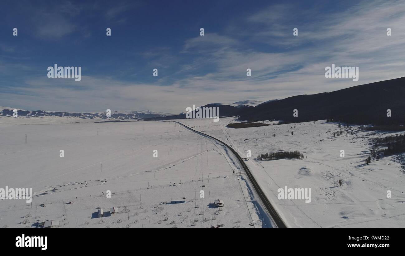 Balikun, Balikun, China. 27th Dec, 2017. Balikun, CHINA-27th December ...