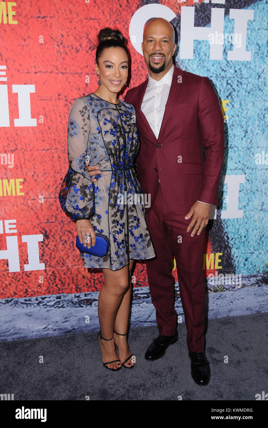 Los Angeles, CA, USA. 3rd Jan, 2018. Common, Angela Rye. Premiere of ...