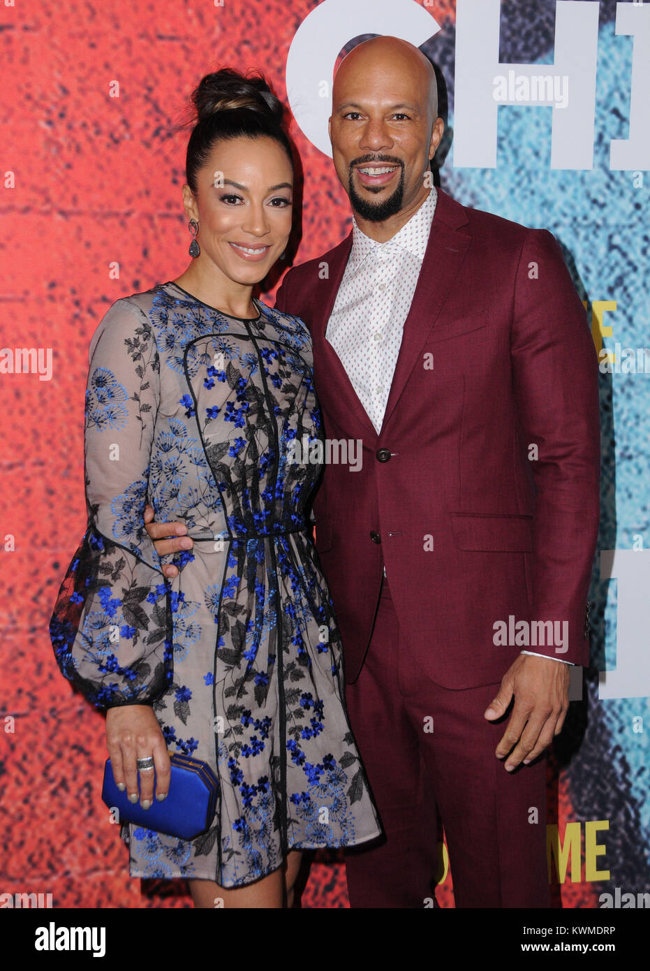 Los Angeles, CA, USA. 3rd Jan, 2018. Common, Angela Rye. Premiere of ...