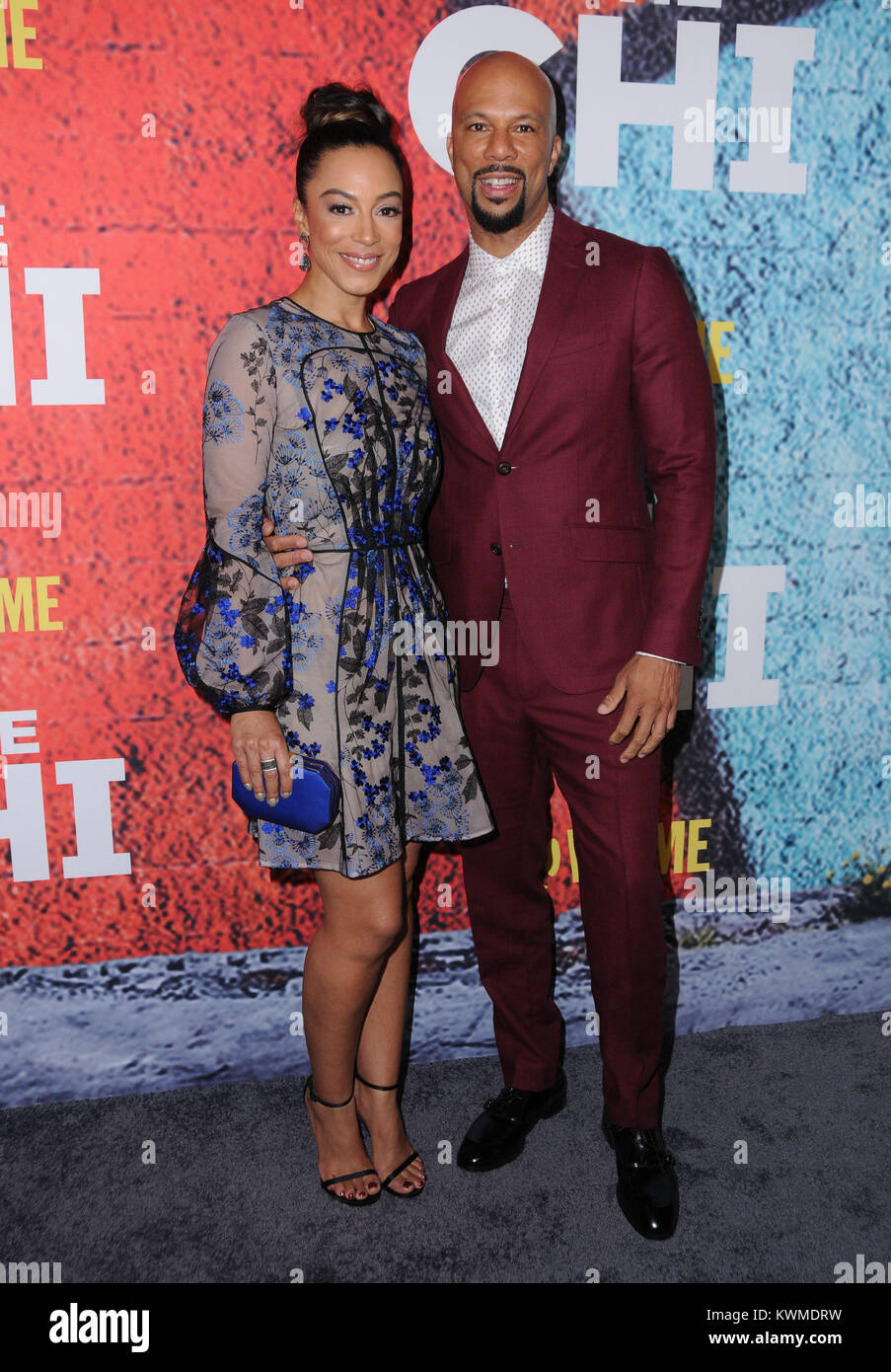 Los Angeles, CA, USA. 3rd Jan, 2018. Common, Angela Rye. Premiere of ...