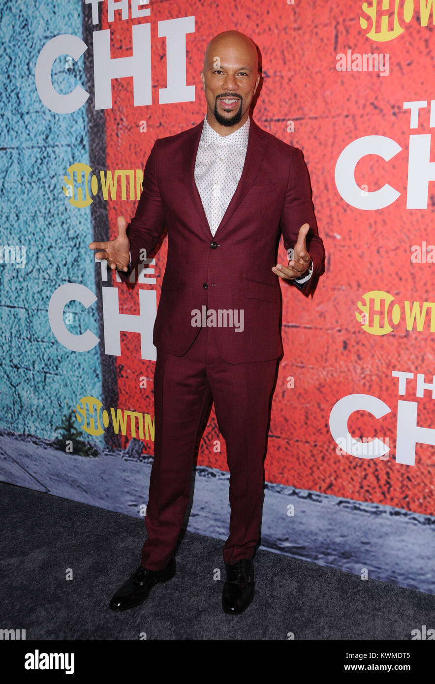 Los Angeles, CA, USA. 3rd Jan, 2018. Common. Premiere of Showtimes' new ...