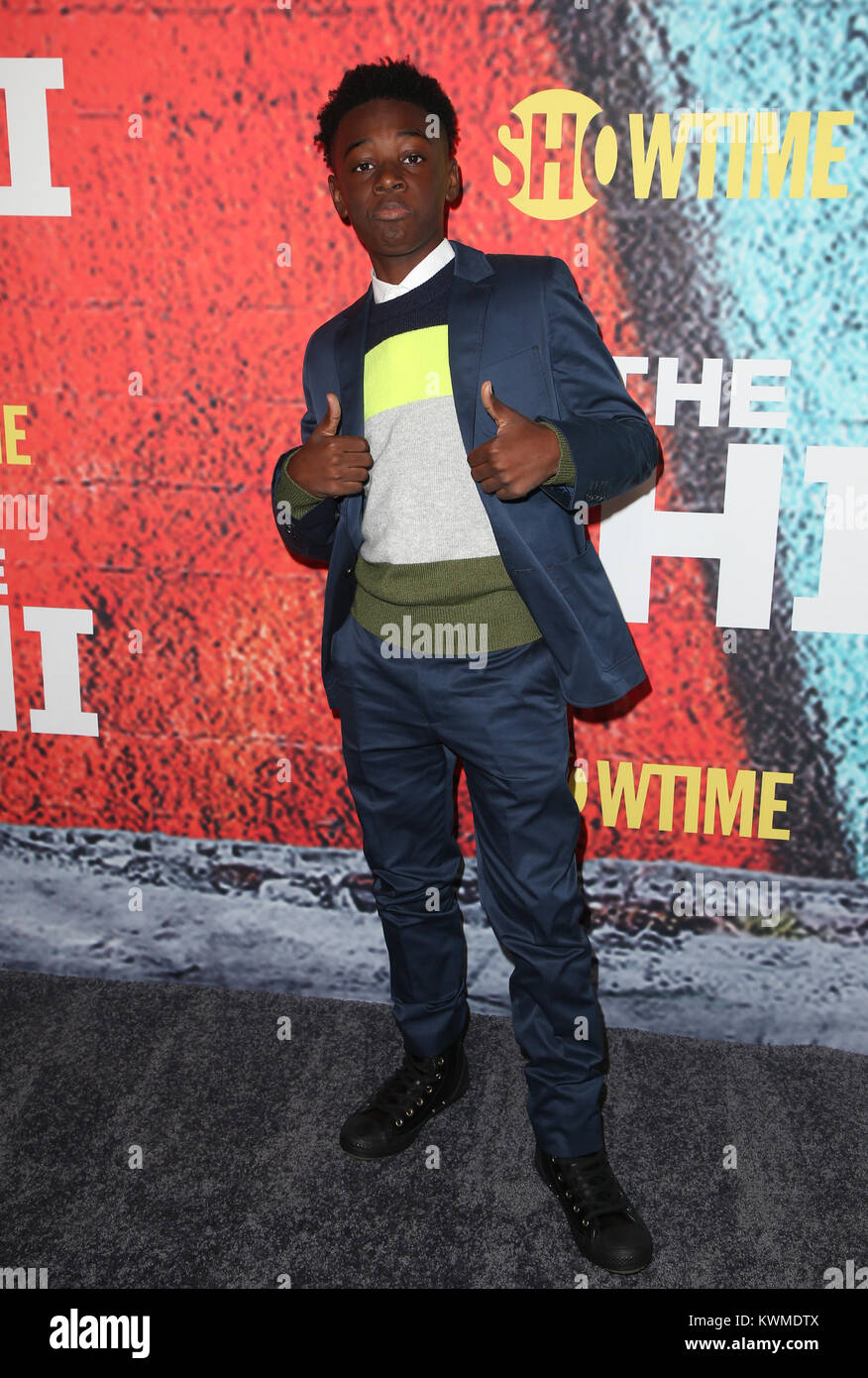 Los Angeles, Ca, USA. 3rd Jan, 2018. Alex Hibbert, at 29th Premiere Of ...