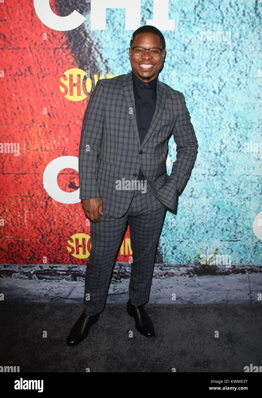 Los Angeles, Ca, USA. 3rd Jan, 2018. Jason Mitchell, at 29th Premiere ...