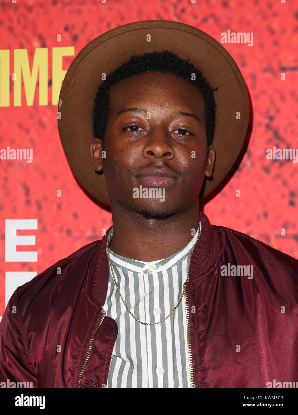Los Angeles, Ca, USA. 3rd Jan, 2018. Brandon Michael Hall, at Premiere ...