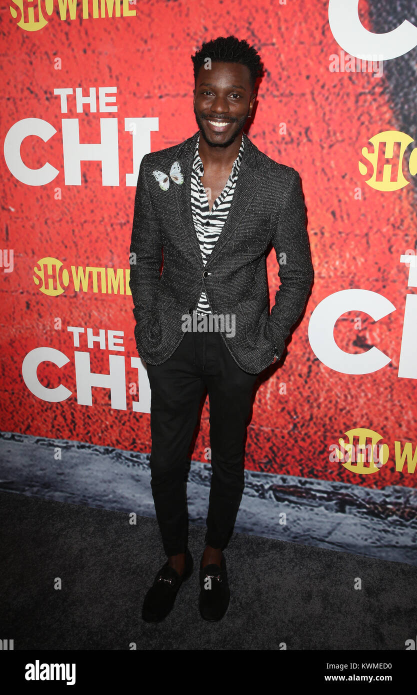 Los Angeles, Ca, USA. 3rd Jan, 2018. Bernard David Jones, at Premiere ...