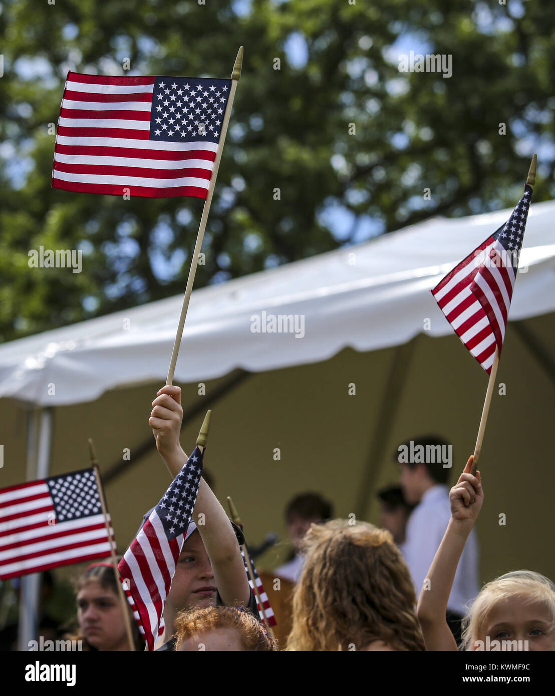 Pledge of allegiance kids hi-res stock photography and images - Alamy
