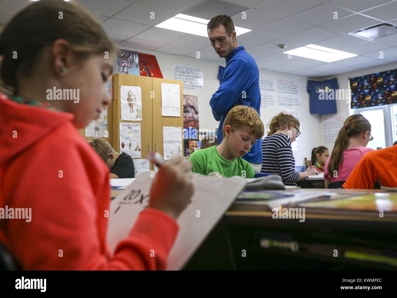 Math lesson usa hi-res stock photography and images - Alamy