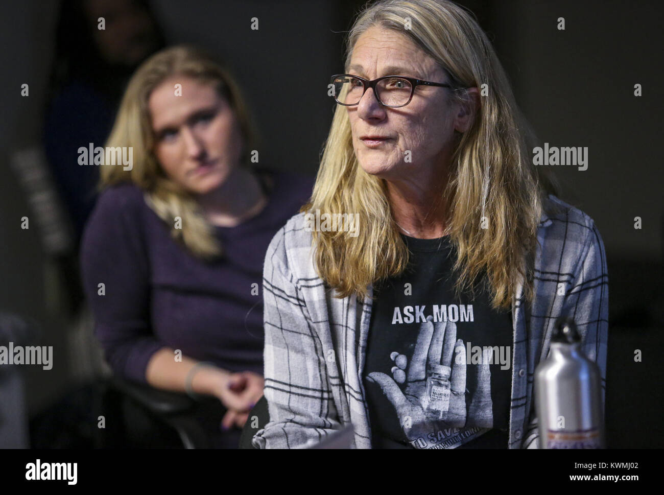 Davenport, Iowa, USA. 28th Nov, 2017. Nurse Kim Brown, founder of Quad ...