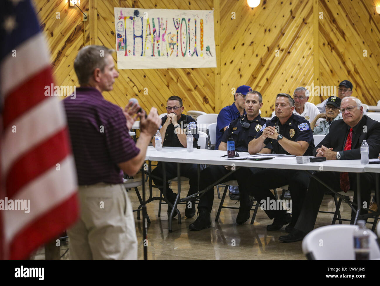 Davenport, Iowa, USA. 17th July, 2017. St. Ambrose Professor Chris ...
