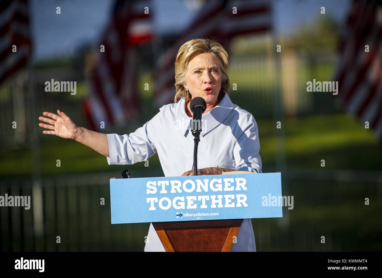 Davenport, Iowa, USA. 5th Sep, 2016. Democratic Presidential Candidate ...