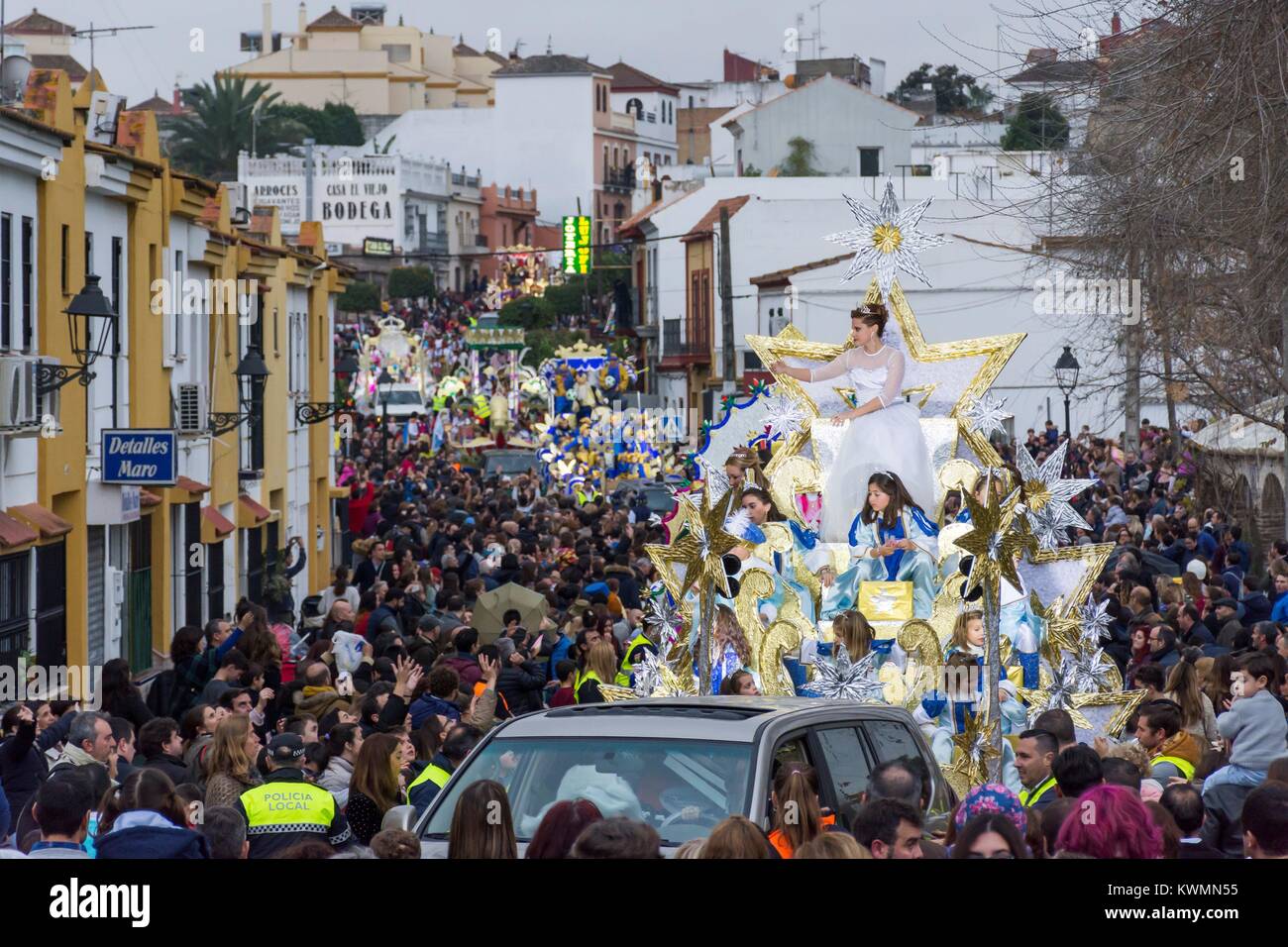 Three Kings Day Spain Parade High Resolution Stock Photography and ...