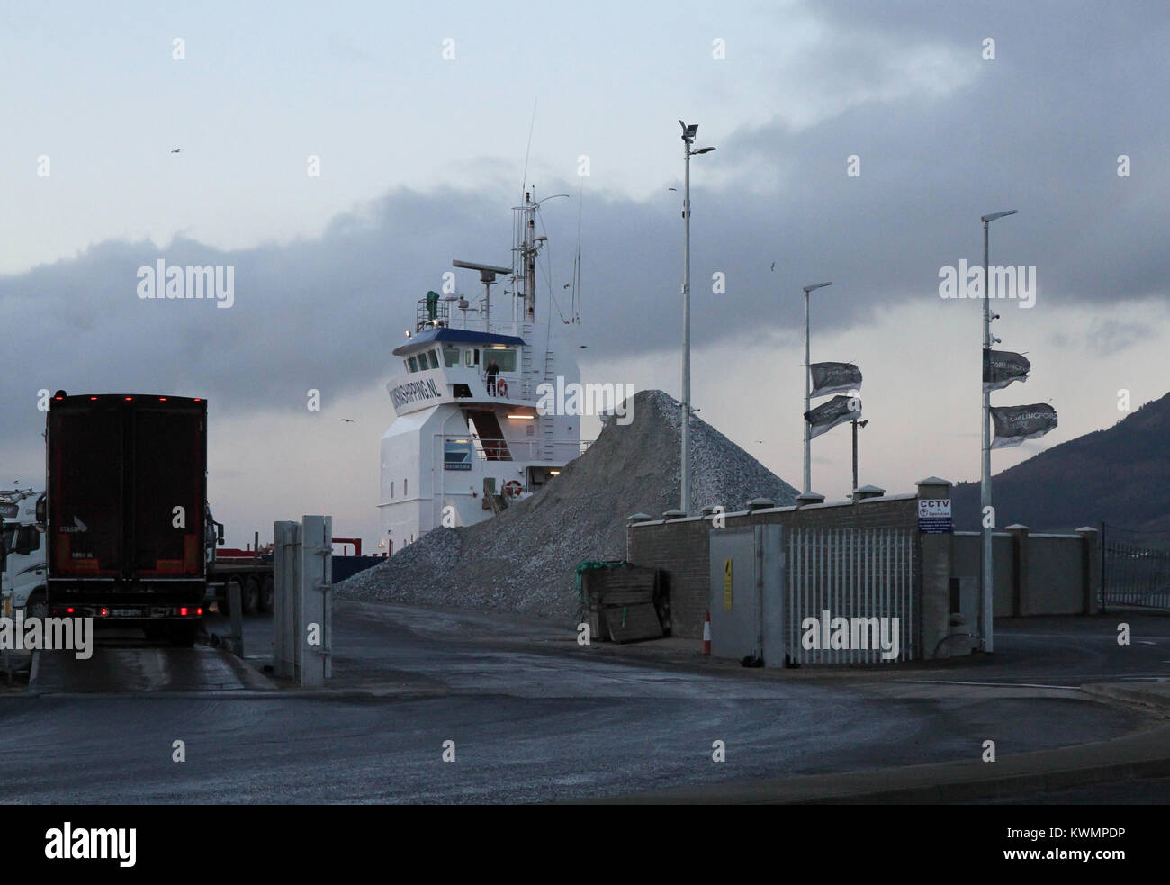 Ship greenore port hi-res stock photography and images - Alamy