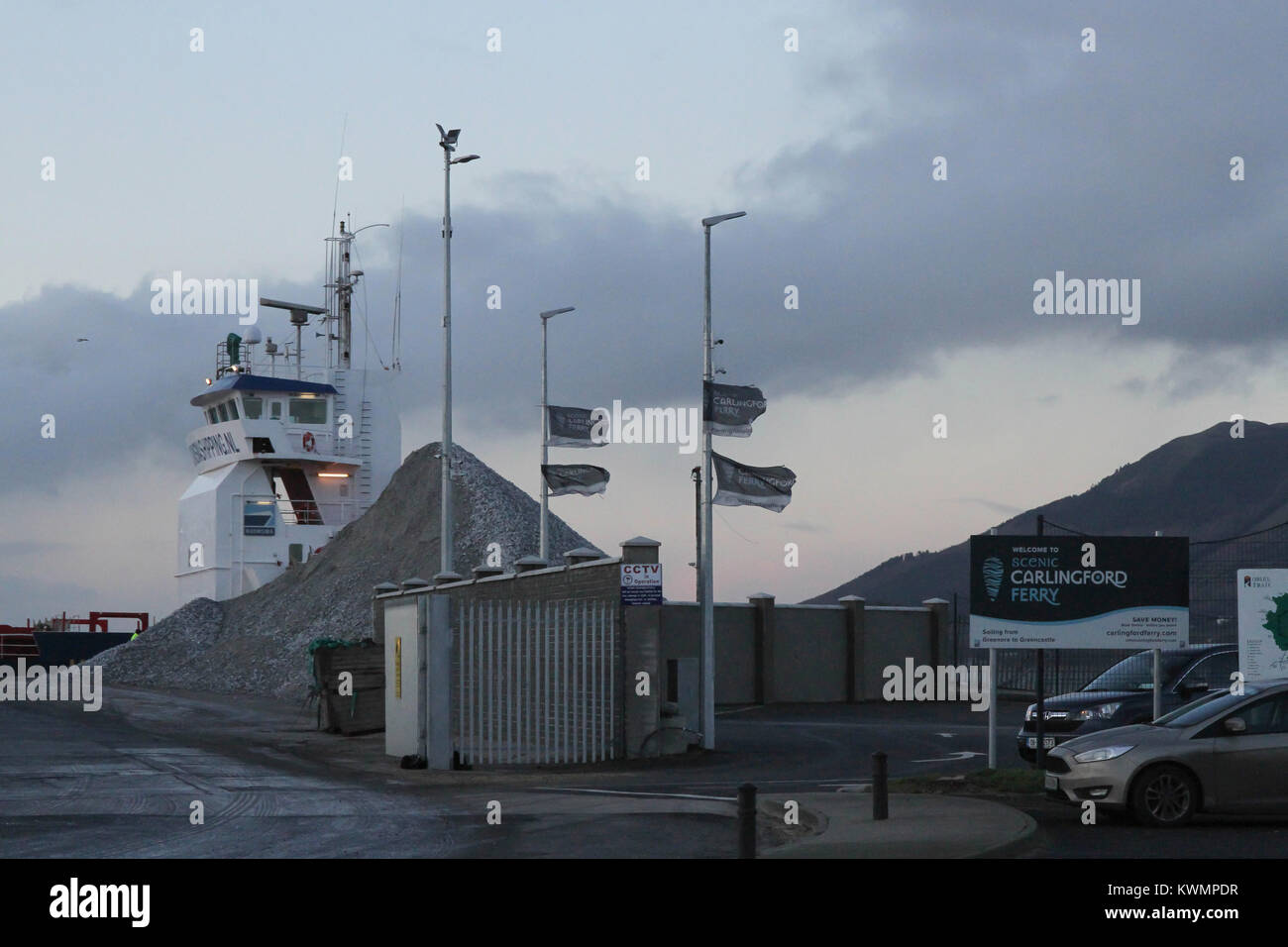 Ship port of greenore hi-res stock photography and images - Alamy