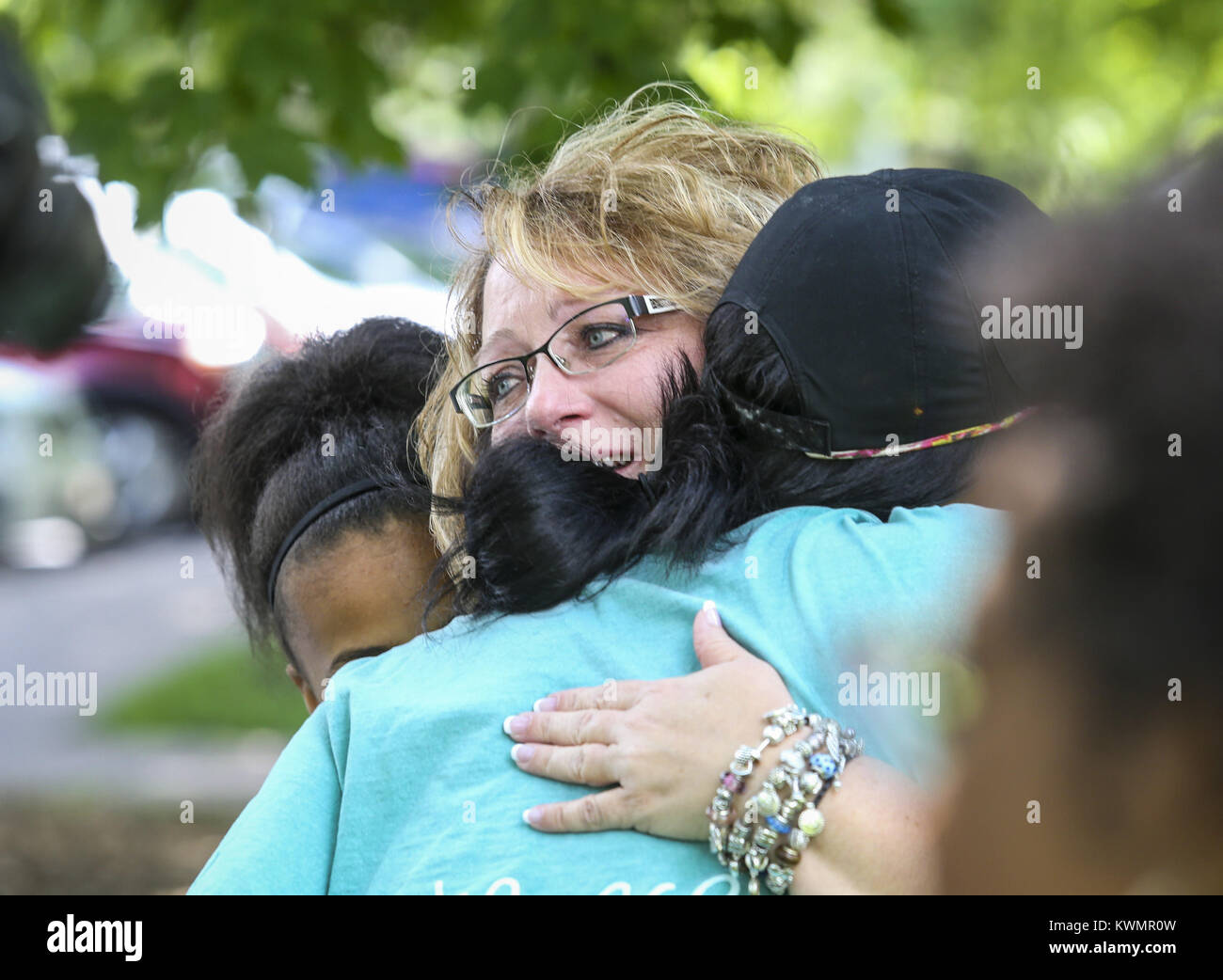 Davenport, Iowa, USA. 25th June, 2017. Susan Poe of Cape Girardeau ...