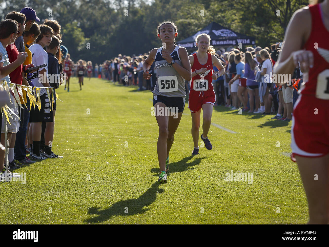 Davenport, Iowa, USA. 3rd Sep, 2016. Pleasant Valley sophomore Maddy ...