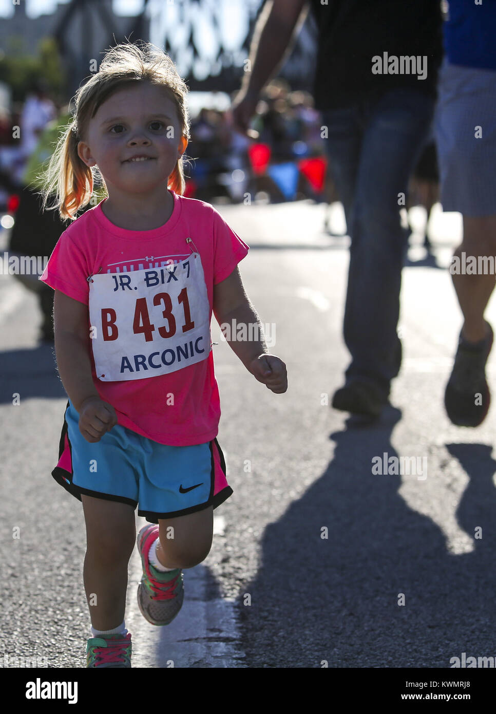 Davenport, Iowa, USA. 28th July, 2017. Alexis Goerish-Glawe, 2, of ...