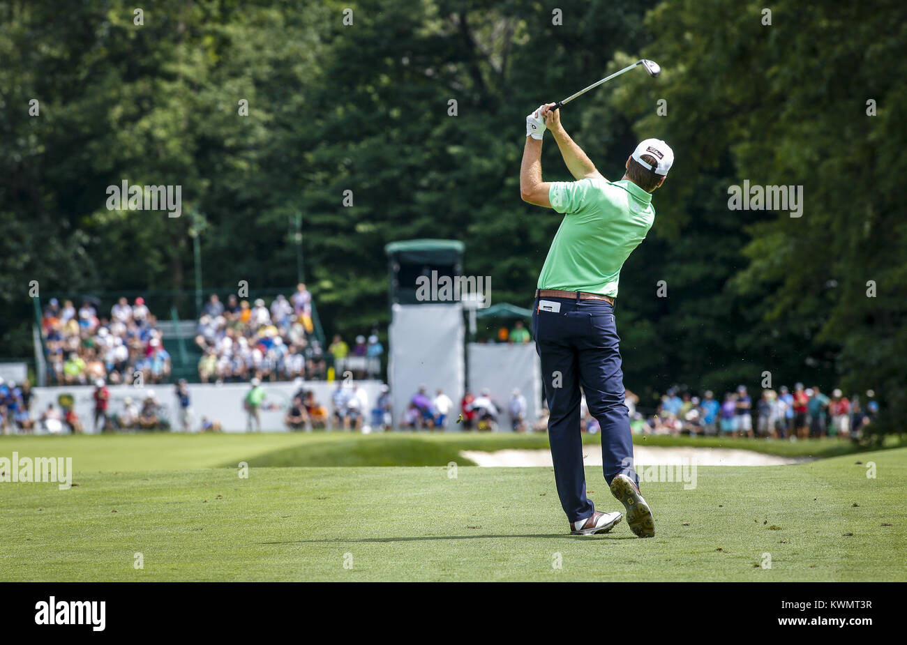 Davenport, Iowa, USA. 14th Aug, 2016. Professional Golfer Ben Martin ...