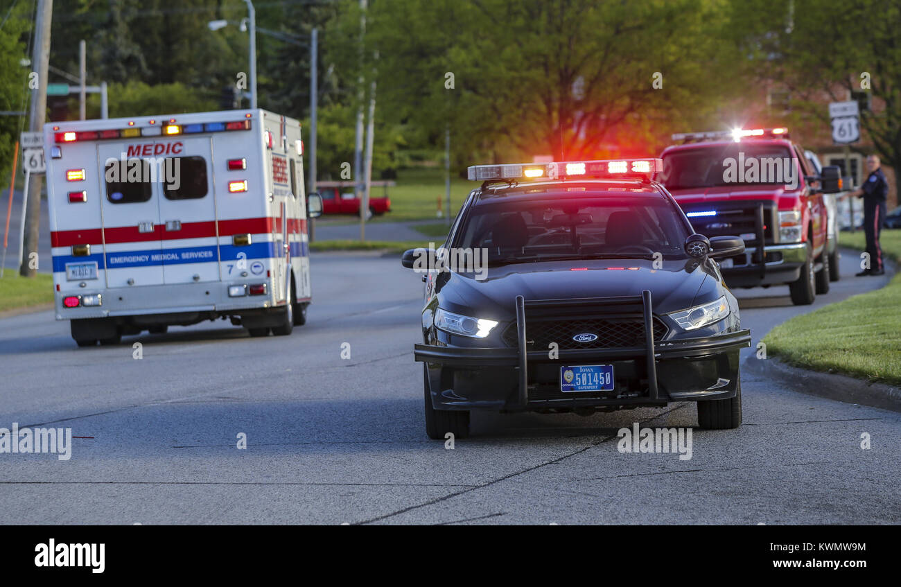 Ambulance Driving Away