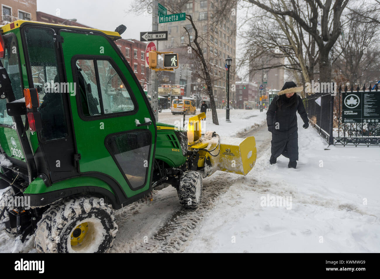 New york winter 2018 hi-res stock photography and images - Alamy