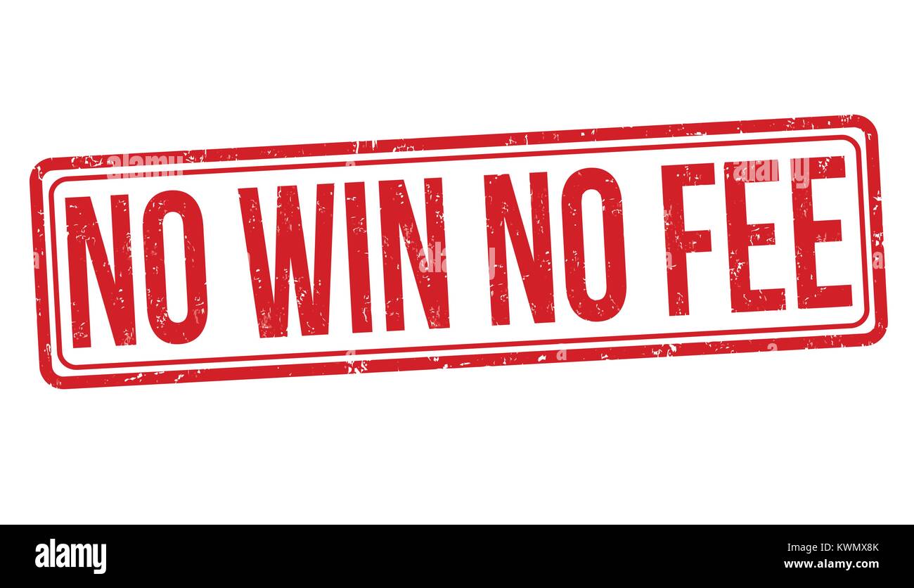 No win no fee grunge rubber stamp on white background, vector illustration Stock Vector Image ...