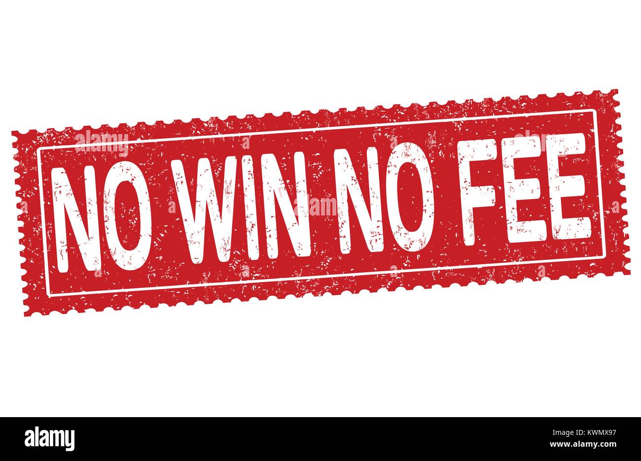 No win no fee grunge rubber stamp on white background, vector illustration Stock Vector Image ...