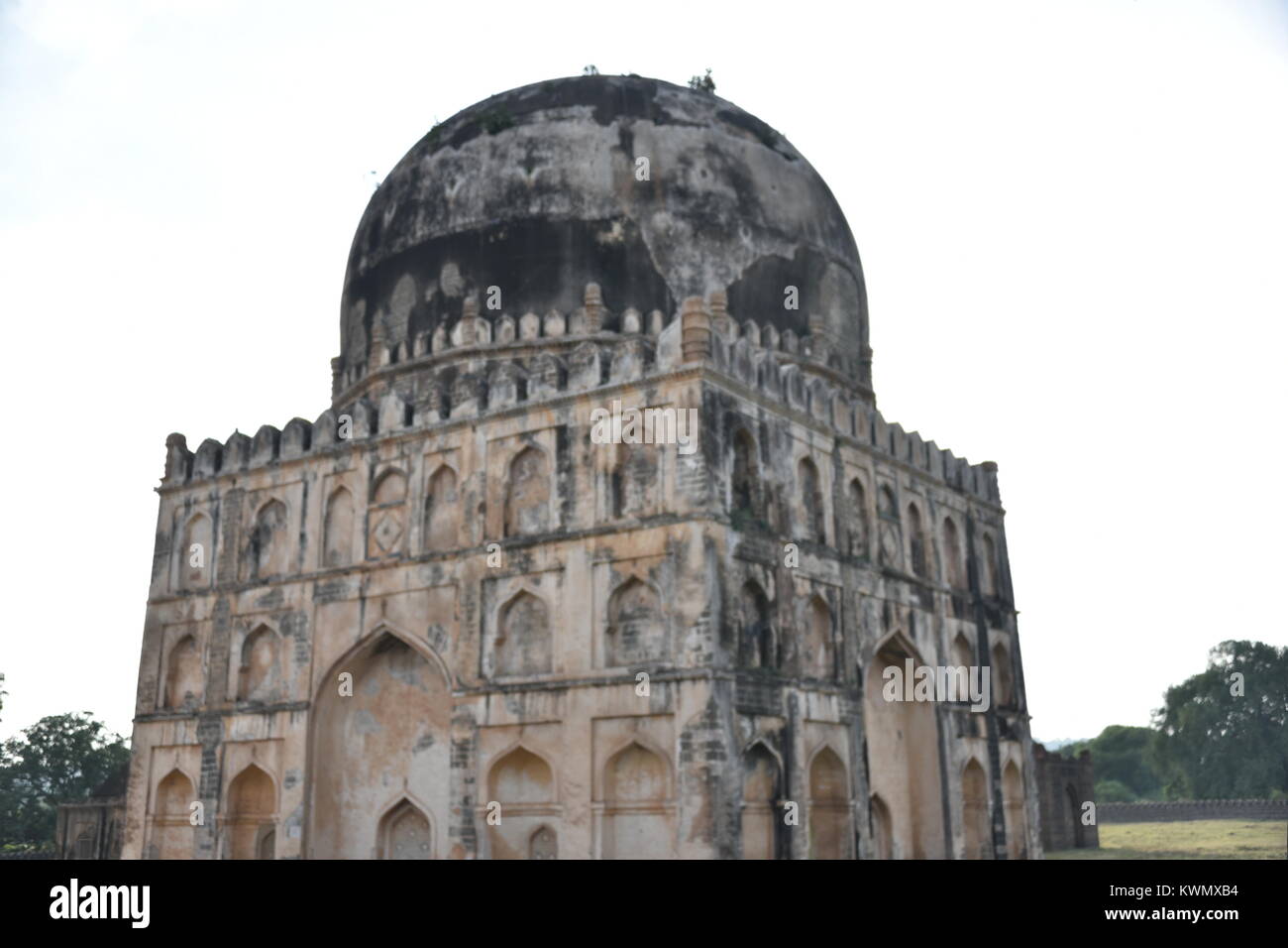 The tombs of Bahamani rulers, Bidar, Karnataka, India Stock Photo - Alamy