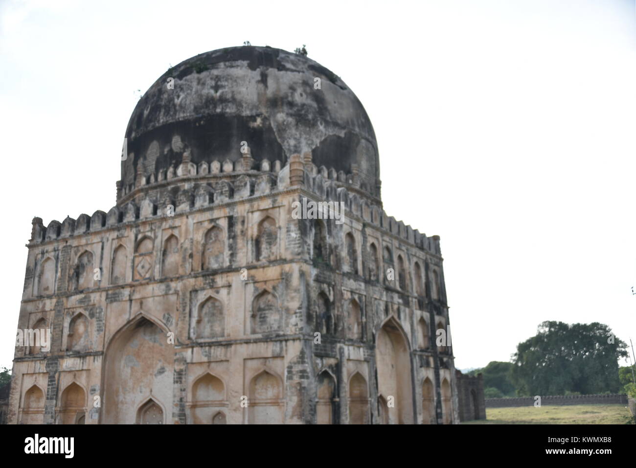 The tombs of Bahamani rulers, Bidar, Karnataka, India Stock Photo - Alamy