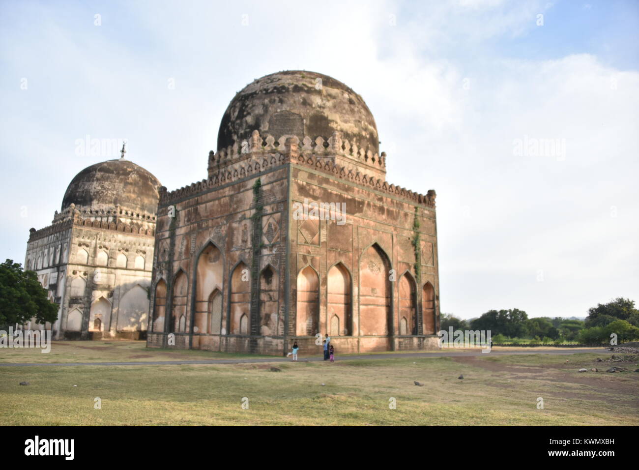 The tombs of Bahamani rulers, Bidar, Karnataka, India Stock Photo - Alamy