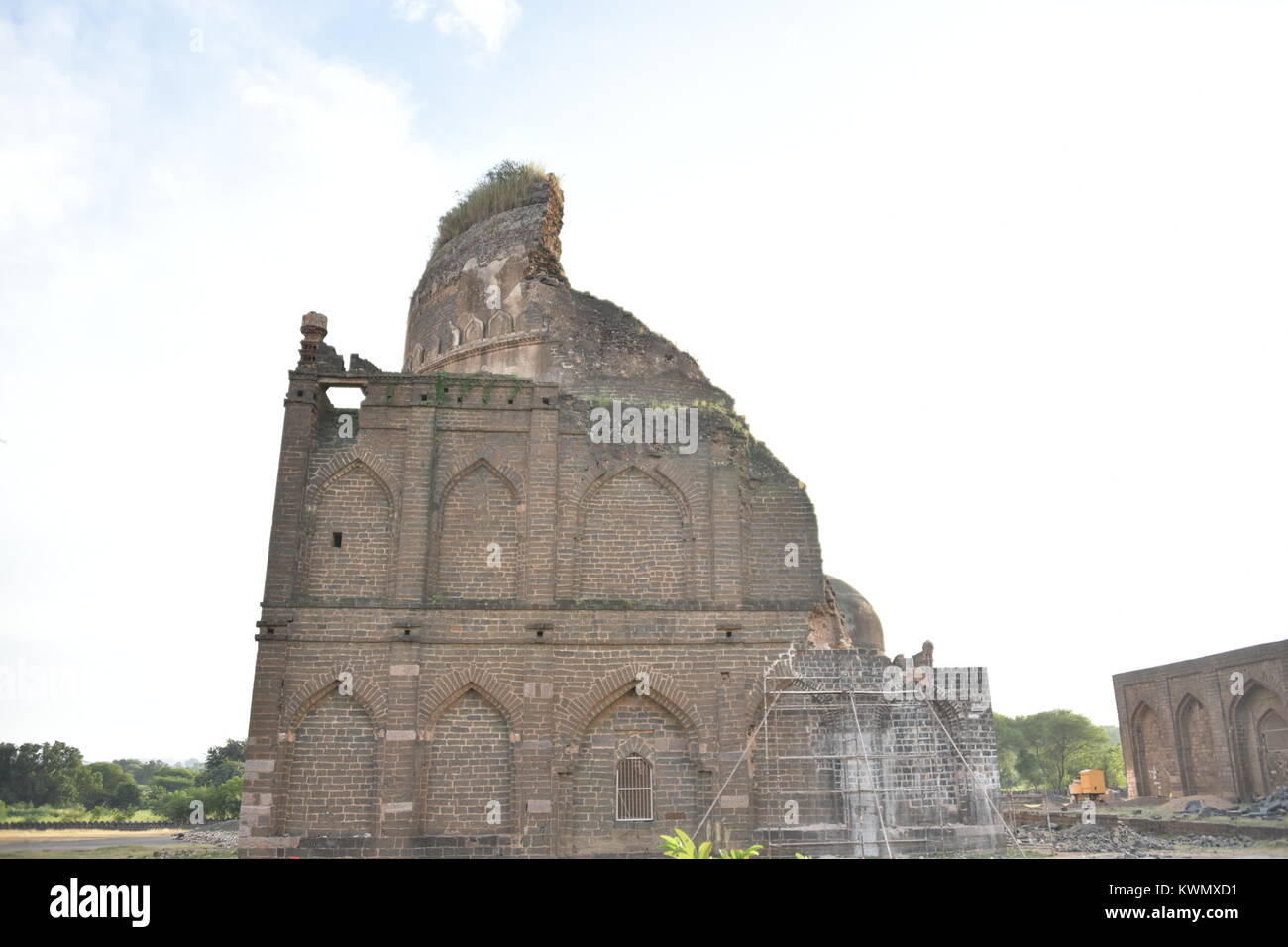 The tombs of Bahamani rulers, Bidar, Karnataka, India Stock Photo - Alamy
