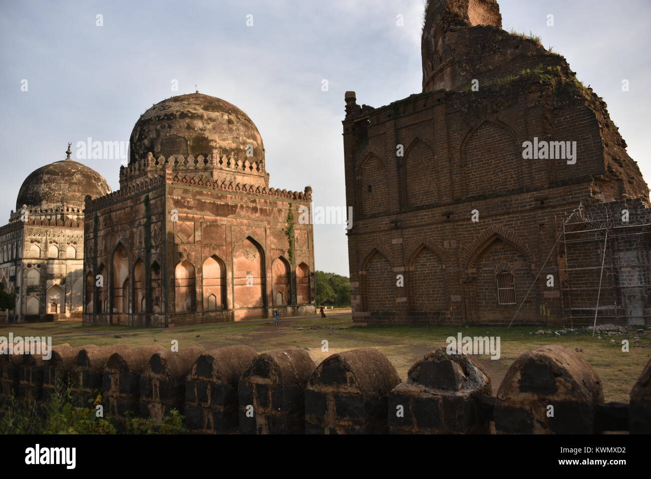 The tombs of Bahamani rulers, Bidar, Karnataka, India Stock Photo - Alamy