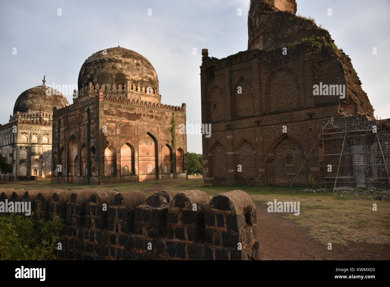 The tombs of Bahamani rulers, Bidar, Karnataka, India Stock Photo - Alamy