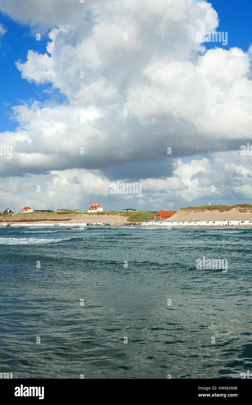 Beautiful landscape, sea and sky at Aarhus in Denmark Stock Photo - Alamy