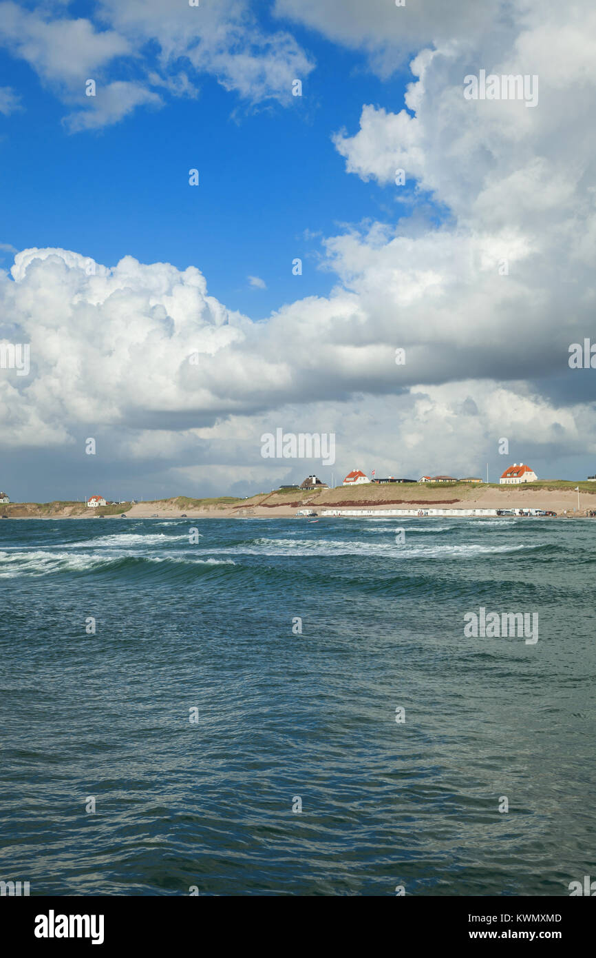 Beautiful landscape, sea and sky at Aarhus in Denmark Stock Photo - Alamy