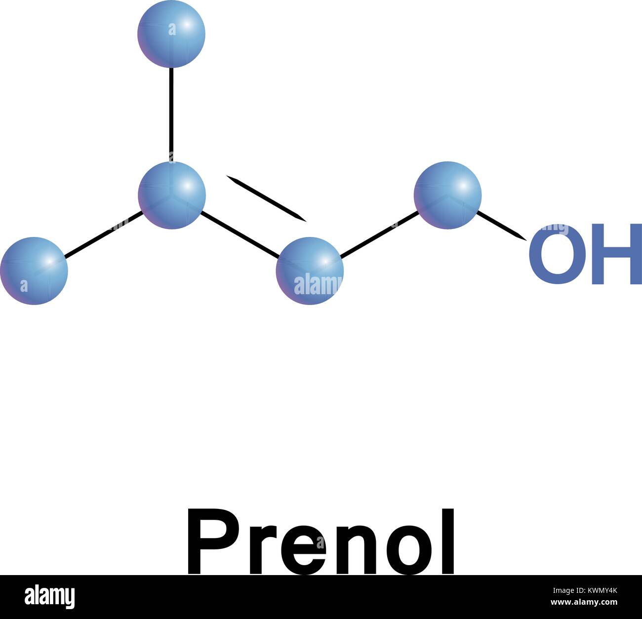 Prenol natural alcohol Stock Vector Image & Art - Alamy