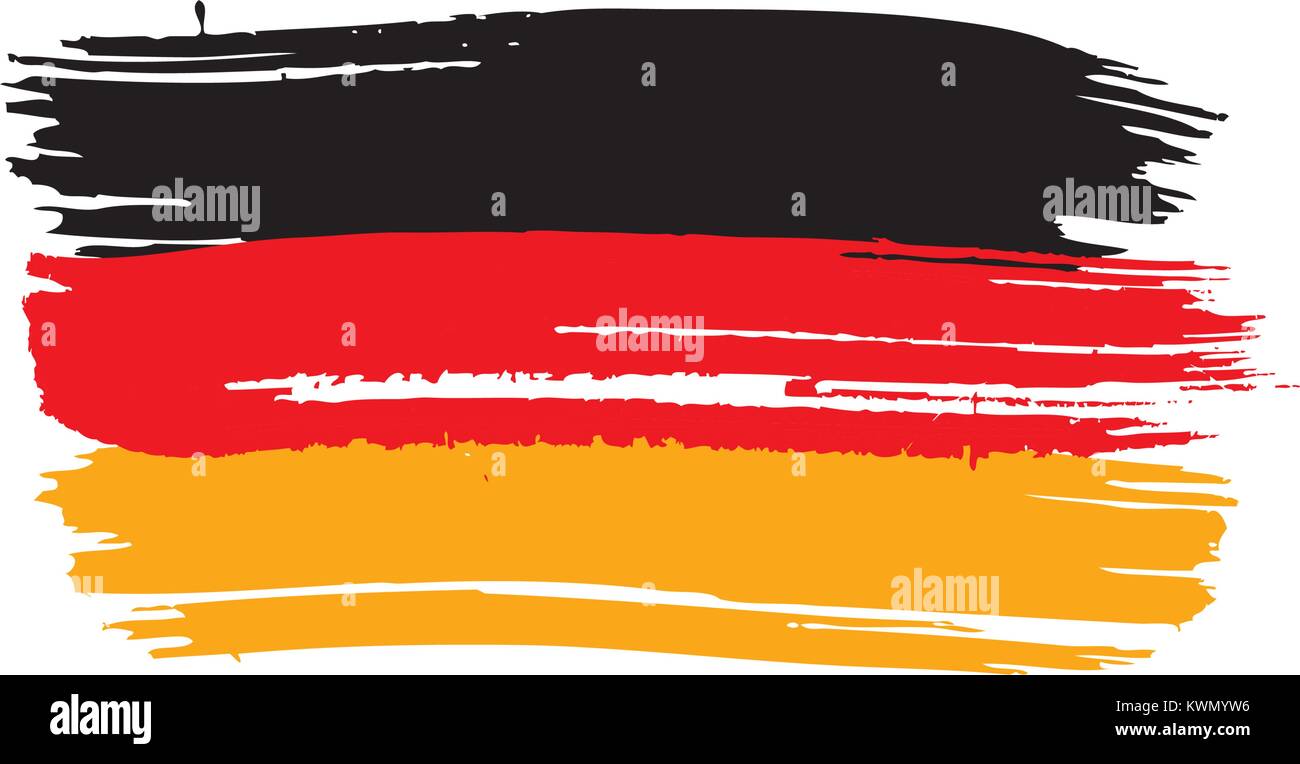 Germany flag, vector illustration Stock Vector Image & Art - Alamy