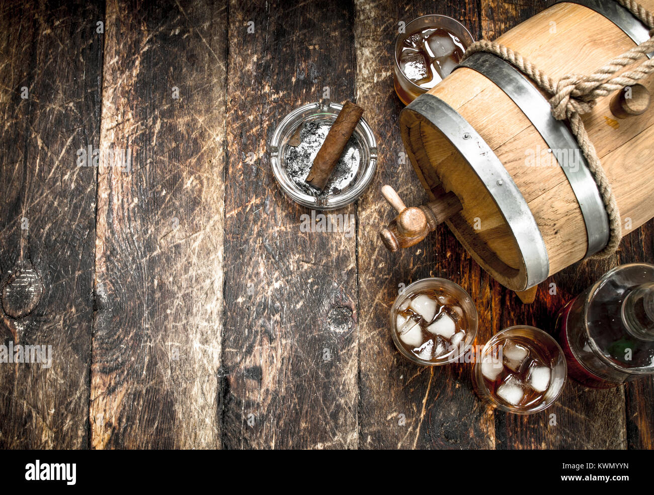 Whiskey Barrel Wallpaper
