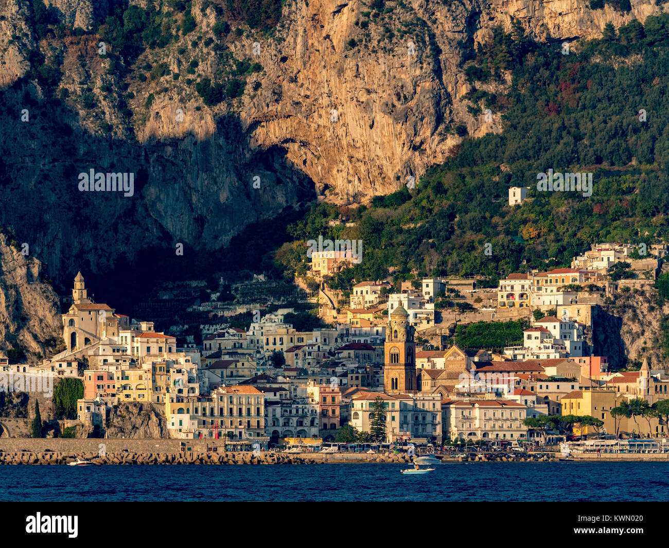 Amalfi bay from coastal hi-res stock photography and images - Alamy