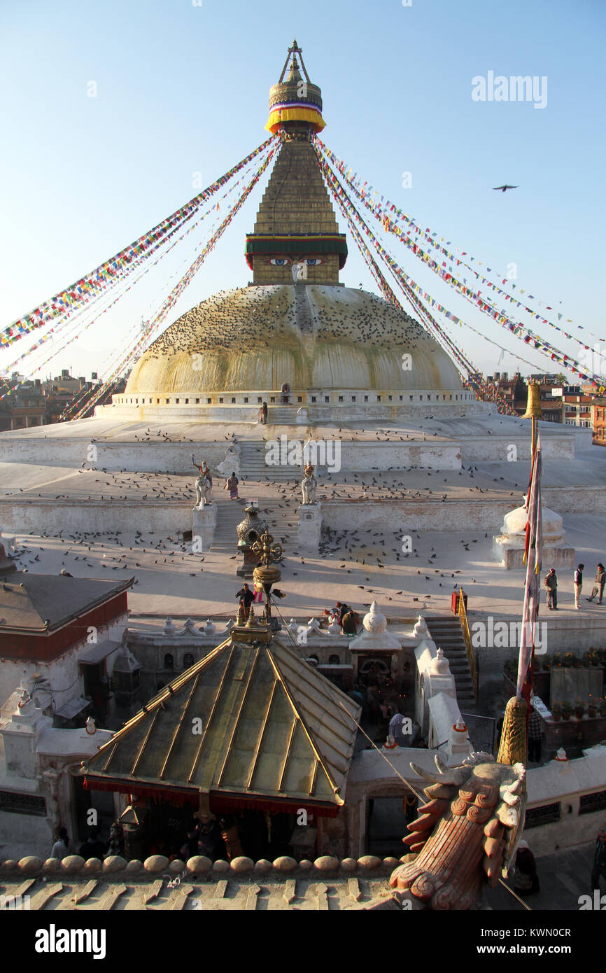 Kathmandu nepal in early morning hi-res stock photography and images ...