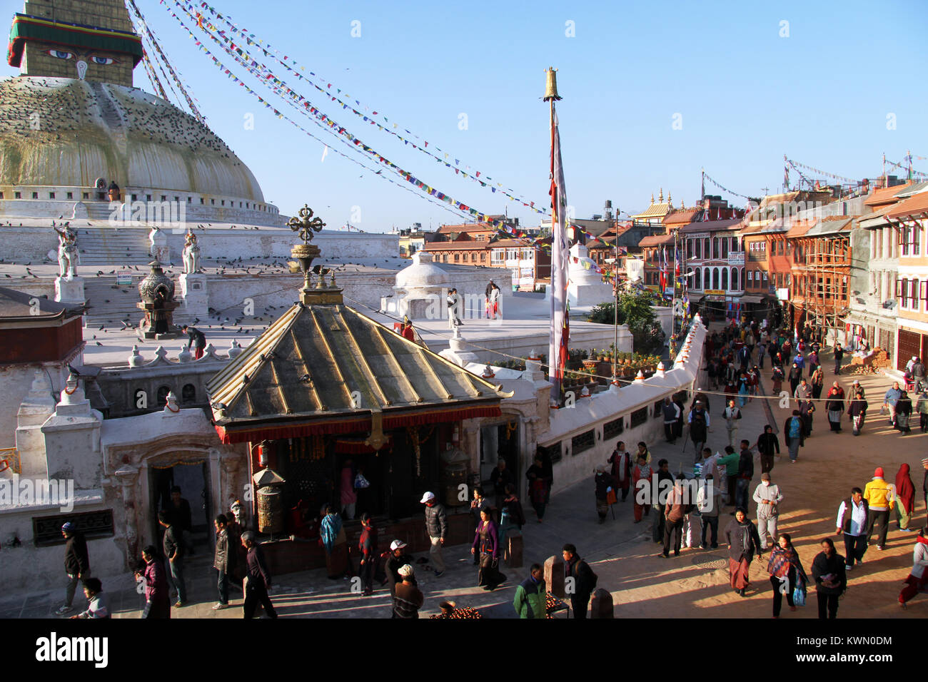 People walk near shrine hi-res stock photography and images - Alamy