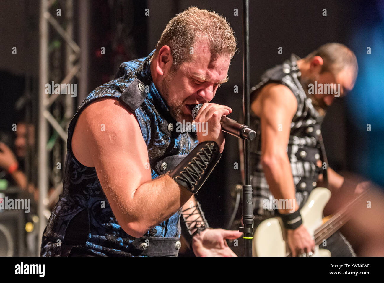 Israel, Tel Aviv-Yafo, 26 December 2017: Israeli Dark Epic Metal band ...