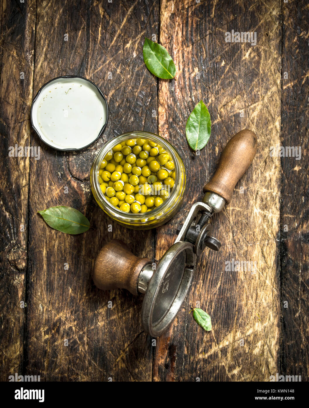 Marinated green peas on hi-res stock photography and images - Alamy