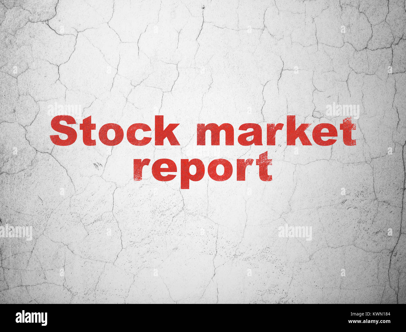 Money concept: Stock Market Report on wall background Stock Photo - Alamy