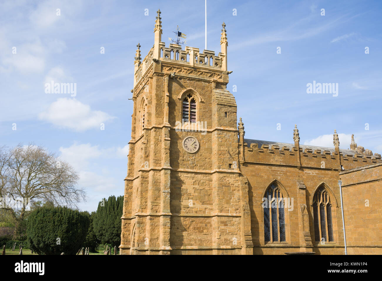 St. Peter's Church, Kineton, Warwickshire, England, UK Stock Photo - Alamy