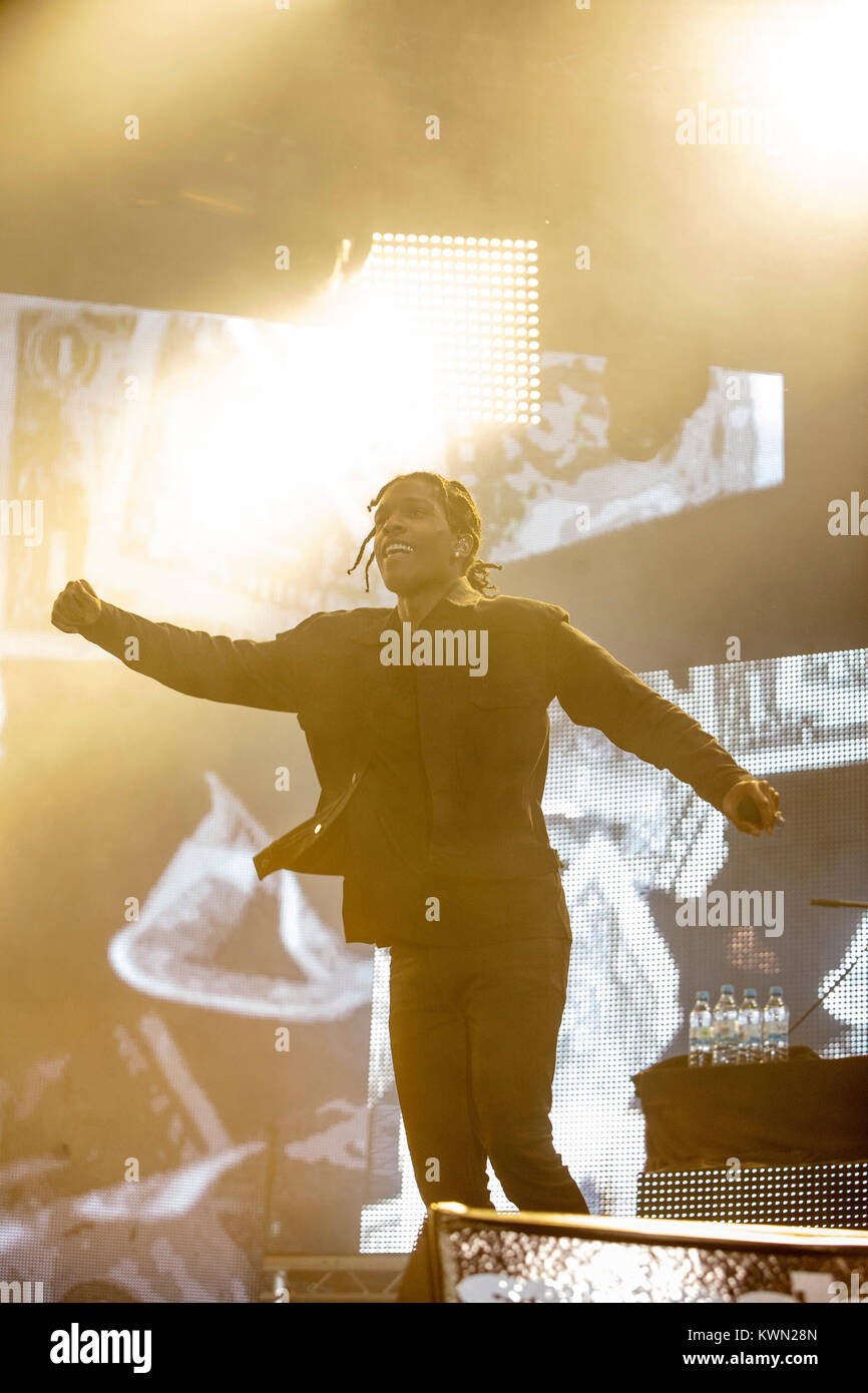 Asap rocky on stage hi-res stock photography and images - Alamy